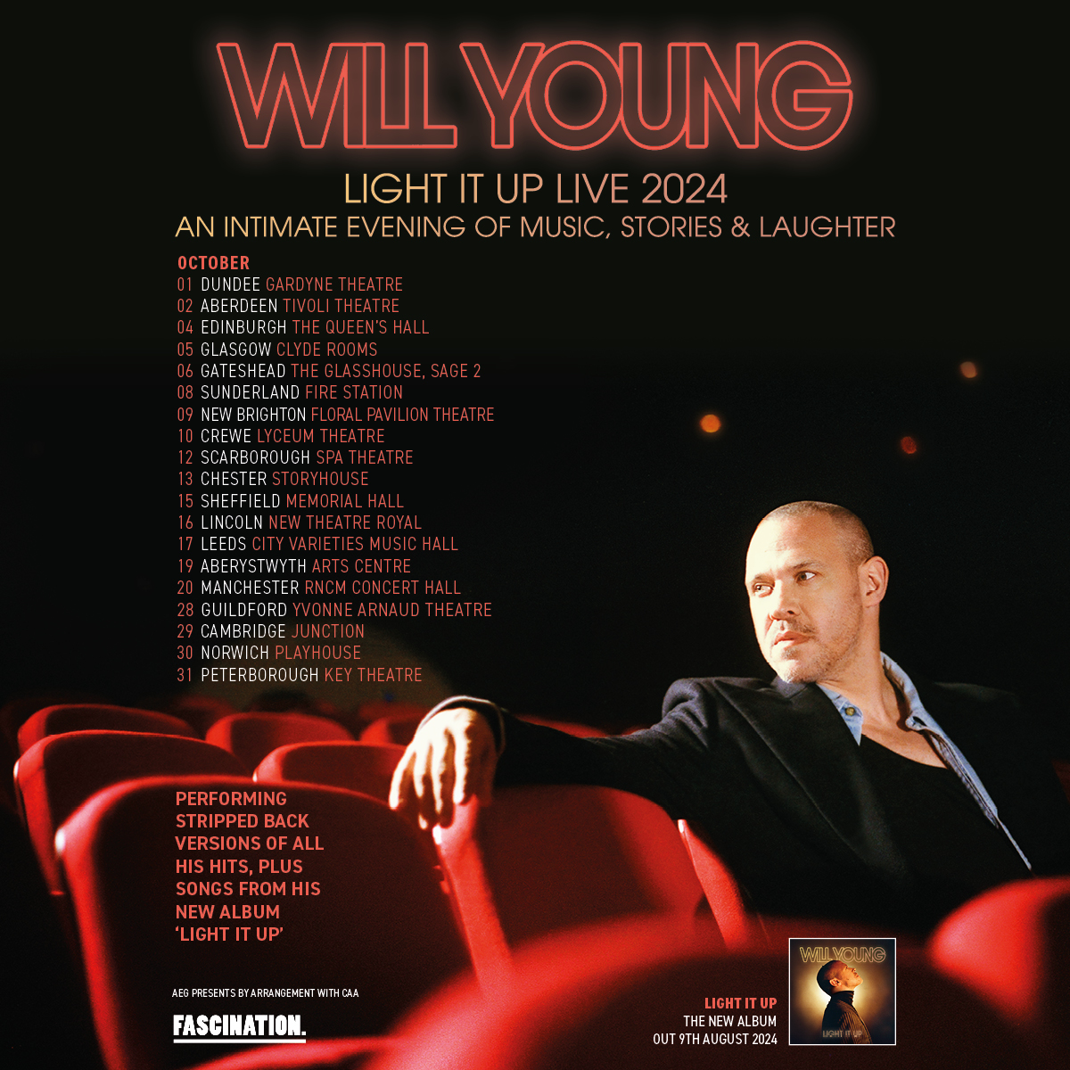 Will Young: Light It Up Live